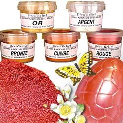 Home Chocolate Factory: Deco-Relief Metallic Red Colouring - 25g